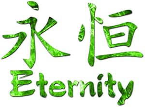 Amazon.com: Chinese Symbols "Eternity" Vinyl Decal Sticker - 16.5" x 12 ...