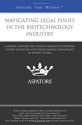Navigating Legal Issues in the Biotechnology Industry: Leading Lawyers ...