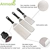 Amazon.com: Griddle Spatula Set - Stainless Steel Metal Spatula and ...