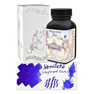 Noodler's Ink Bottle (Baystate Blue - 88 ML) 19048 : Amazon.in: Office ...