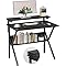 Amazon.com: COTUBLR Small Desk, Small Computer Desk for Small Spaces ...