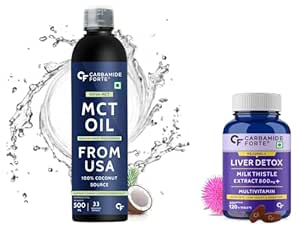 Carbamide Forte Pure MCT Oil C8 From USA | 100% Coconut Source | Keto & Paleo Friendly - 500ml ...