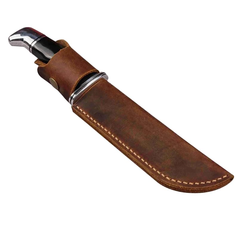 Amazon.com: Horizontal Leather Sheath for Buck 119 Knife, knife sheath ...