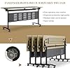 Amazon.com: JNMDLAKO Folding Conference Table - Modular Conference Room ...