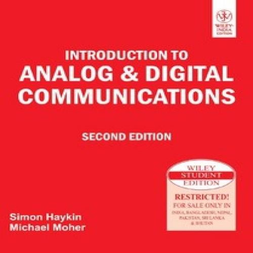 Introduction To Analog And Digital Communications 2ed Pb Haykin S