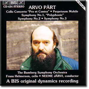Arvo Part, Frans Helmerson, Neeme Jarvi, Bamberg Symphony Orchestra ...