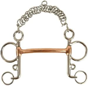 Amazon.com : Pelham - Cooper Straight Bar (For polo pelham bridles and ...