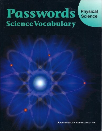 Passwords Science Vocabulary: Physical Science: Joan Kremsky ...