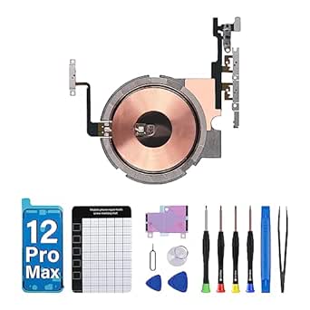 DGSCSMY for iPhone 12 Pro Max Power Button Volume Flex Wireless ...