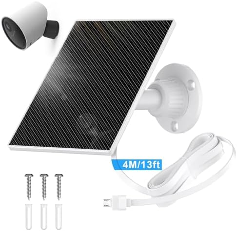 Amazon.com : Newding for Simplisafe Solar Panel Outdoor Camera, IP65 ...