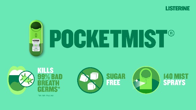Watch Listerine Pocketpaks & Pocketmist on Amazon Live
