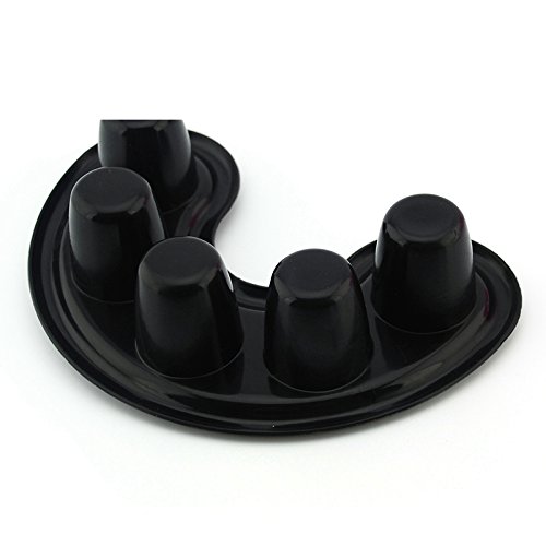 Amazon.com : KADS Black Manicure Bowl Soak Finger Acrylic Tip Nail ...