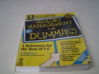 Memory Management for Dummies Quick Reference. : Lowe, Doug: Amazon.com ...