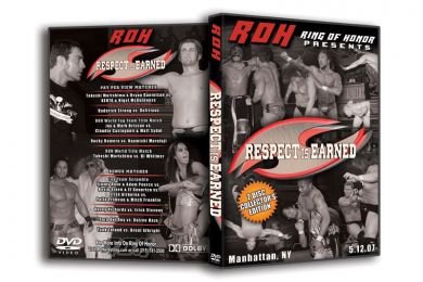 ROH - Respect Is Earned PPV DVD: Amazon.it: Film e TV