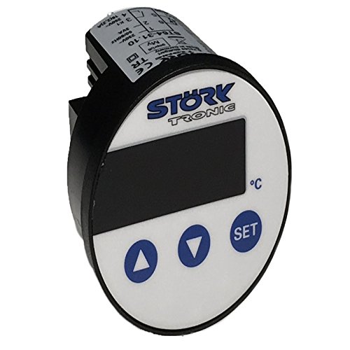 STORK TRONIC ELECTRONIC LCD DIGITAL THERMOSTAT ST64-31.10 PT100 60MM ...