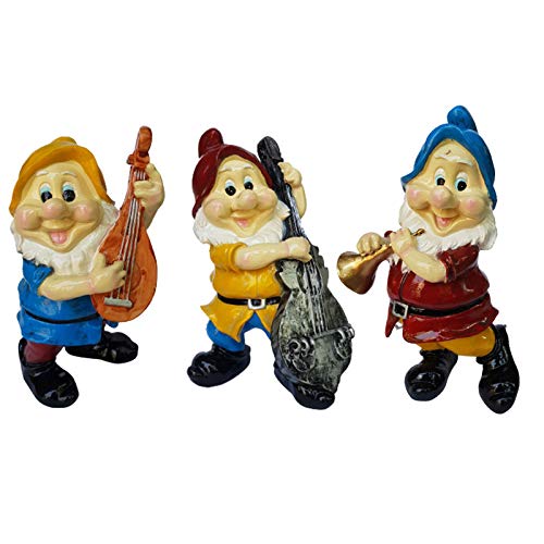 Buy Wonderland ( Set of 3 Attractive Musical Gnomes (Garden décor, Gift ...