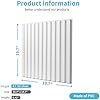 Art3d Paneles Revestimiento Paredes 3D Panel ranurado PVC 12 piezas ...