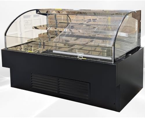 Amazon.com: Commercial Refrigerator Open Air Semi-Circular Merchandiser ...