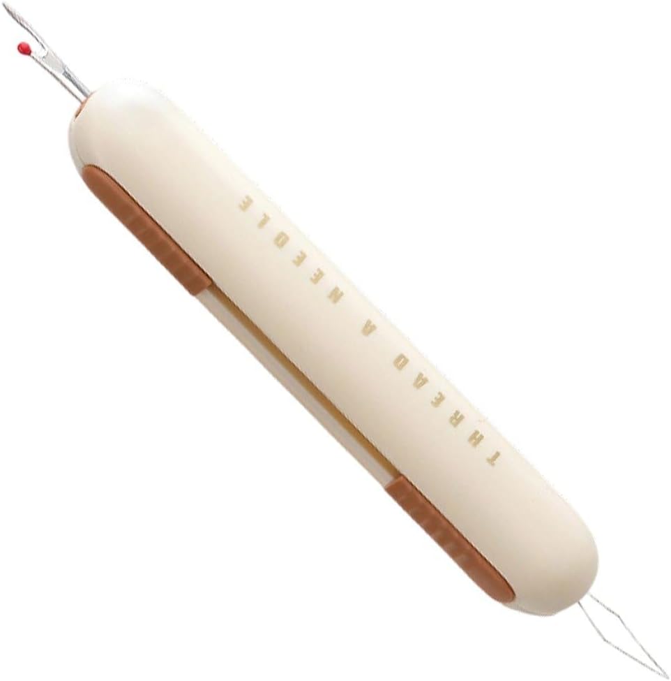Amazon.com: Vbsqic 2 in 1 Sewing Needle Threader Retractable Seam ...