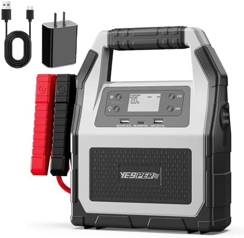 Amazon.com: AUTOGEN 12V & 24V Jump Starter 10000Amp Lithium Iron ...