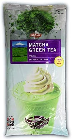 Amazon.com : Mocafe Matcha Green Tea Latte, 3 Pound Bag - 4 per case ...