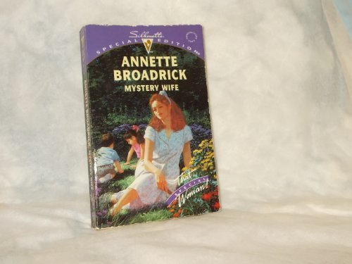 Mystery Wife (That Special Woman) (Silhouette Special Edition) by ...