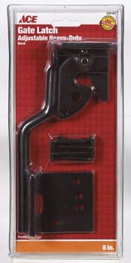 Amazon.com: Ace Heavy Duty Adjustable Gate Latch : Patio, Lawn & Garden