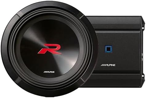 Amazon.com: Alpine R Series 10-Inch Bass Package - One R Series R2 ...