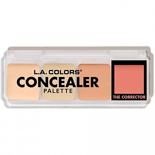 Amazon.com : L.A. COLORS Concealer Palette (carded), Medium CBCP280A ...