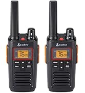 Cobra PX650 Professional Walkie Talkies (2-Pack) – PMR446 Rechargeable ...