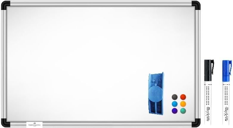 Faber-Castell (Magnetic) Whiteboard for Office, School & Teaching with ...