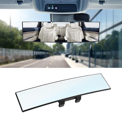 Amazon.com: WINUERK Car Rear View Mirror, Wide Angle Mirror, Interior ...