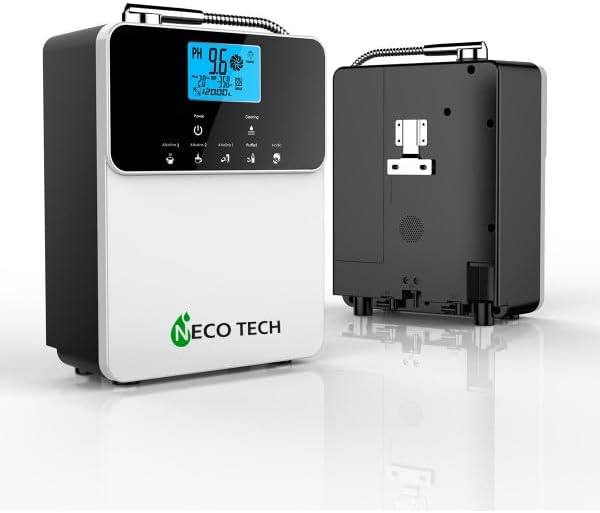 NECO TECH AL-808A 11 Plates Alkaline Water Ionizer Machine | pH 3.5–10. ...