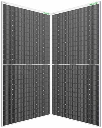 WAAREE DCR Solar Panel 525-540 Watt 144 Cells Framed Dual Glass Mono ...