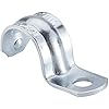 Halex, 1/2 in. Electrical Metallic Tube (EMT) 1-Hole Straps , 26151, 25 ...