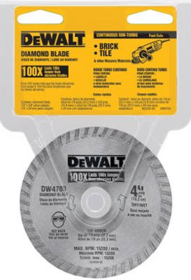 Amazon.com: DEWALT DW4700 Dry-Cut Diamond Wheel, 4 in. - Quantity 3 ...