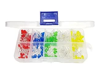 Amazon.com: DIYables LED Kit for Arduino, ESP32, ESP8266, Raspberry Pi, 5 Colors, 200 Pieces ...