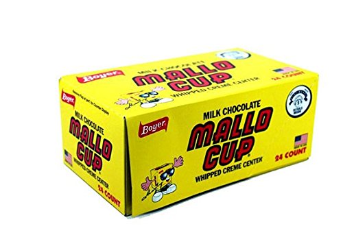 Amazon.com : Milk Chocolate Mallo Cups 4 pk - 24 count box : Grocery ...