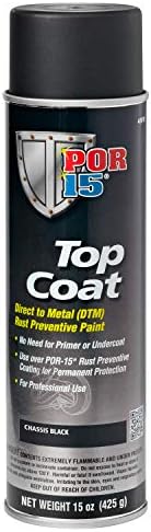 Amazon.com: POR-15 Rust Preventive Paint - Black - Quart POR15 : Tools ...