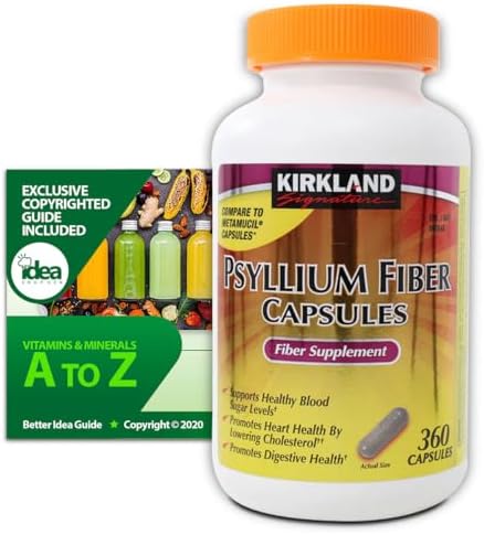Amazon.com: Kirkland Signature Sugar-Free Psyllium Fiber Supplement ...