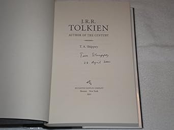 J.R.R. Tolkien: Author of the Century : Shippey, Tom: Amazon.ca: Books