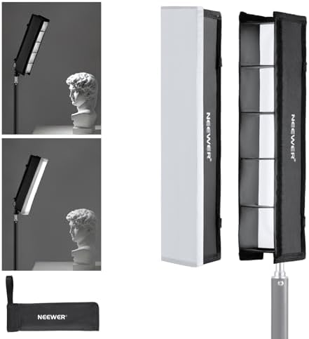 Amazon.com : NEEWER Tube Light Grid Softbox Diffuser for TL60 LED Light ...
