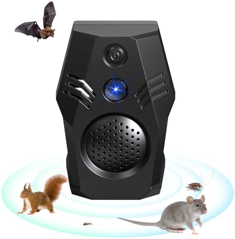 Pestbye® Long Life Battery Operated Sonic Rat and Mouse Repellent ...