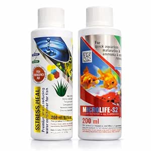 MECOMMERCE Aquatic Remedies, Stress Heal 220ml & Microlife S2 220ml ...