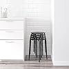 Ikea Steel Marius Durable Stool-45 Cm-By Stockland (Black) : Amazon.in ...