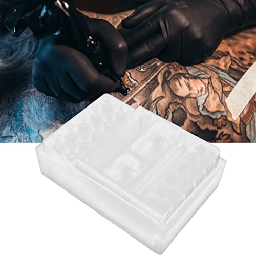 25pcs Tattoo Tray Tattoo Cartridge Tray Disposable Tattoo Pigment Tray ...