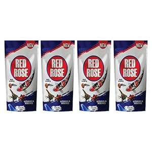 TAIYO RED Rose Fish Food, 100g (Pack of 4) : Amazon.in: Pet Supplies