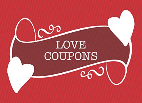 Love Coupons: Full Color Fillable Booklet of Gift Voucher Templates ...