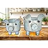 Amazon.com: ShabbyDecor Galvanized Metal Farmhouse Pig Tray Distressed ...