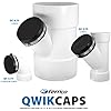 Amazon.com: Fernco QC-3.75 3-in. Qwik Cap Schedule 40 PVC Pipe Socket ...